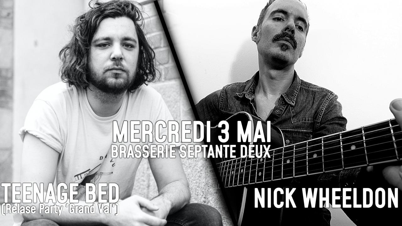 NICK WHEELDON & FRIENDS + TEENAGE BED (Release Party "Grand Val ...