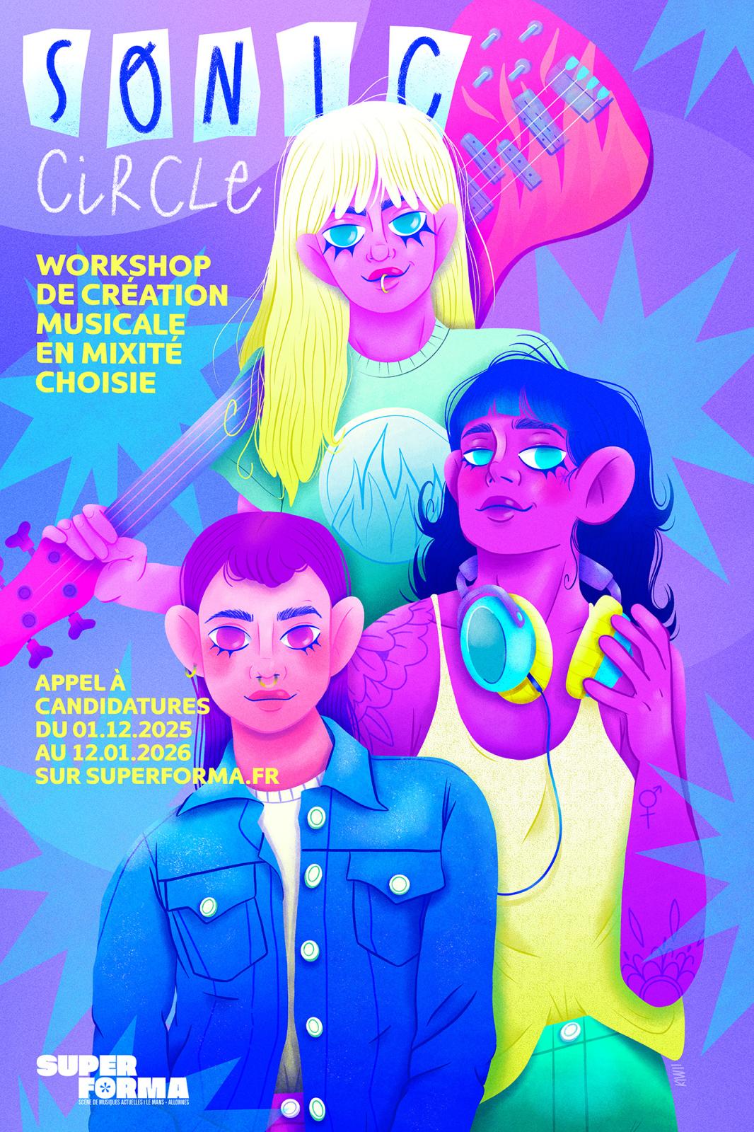 Superforma lance un nouveau workshop en mixité choisie : Sonic Circle ...
